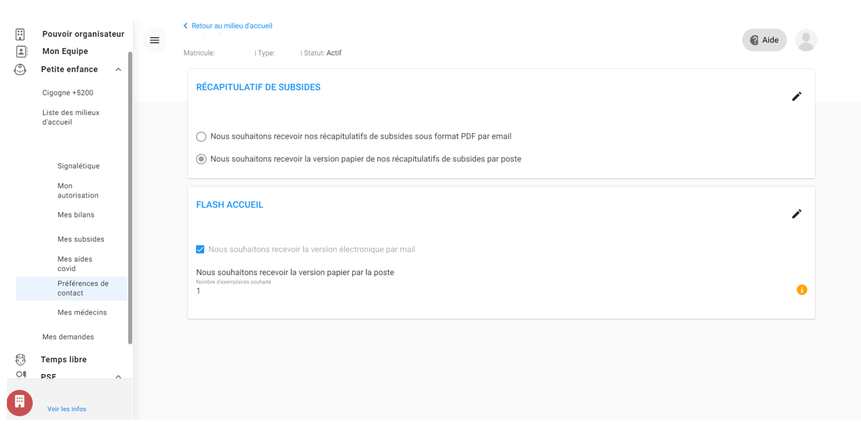 FLASH ACCUEIL - PRO.DIG.E